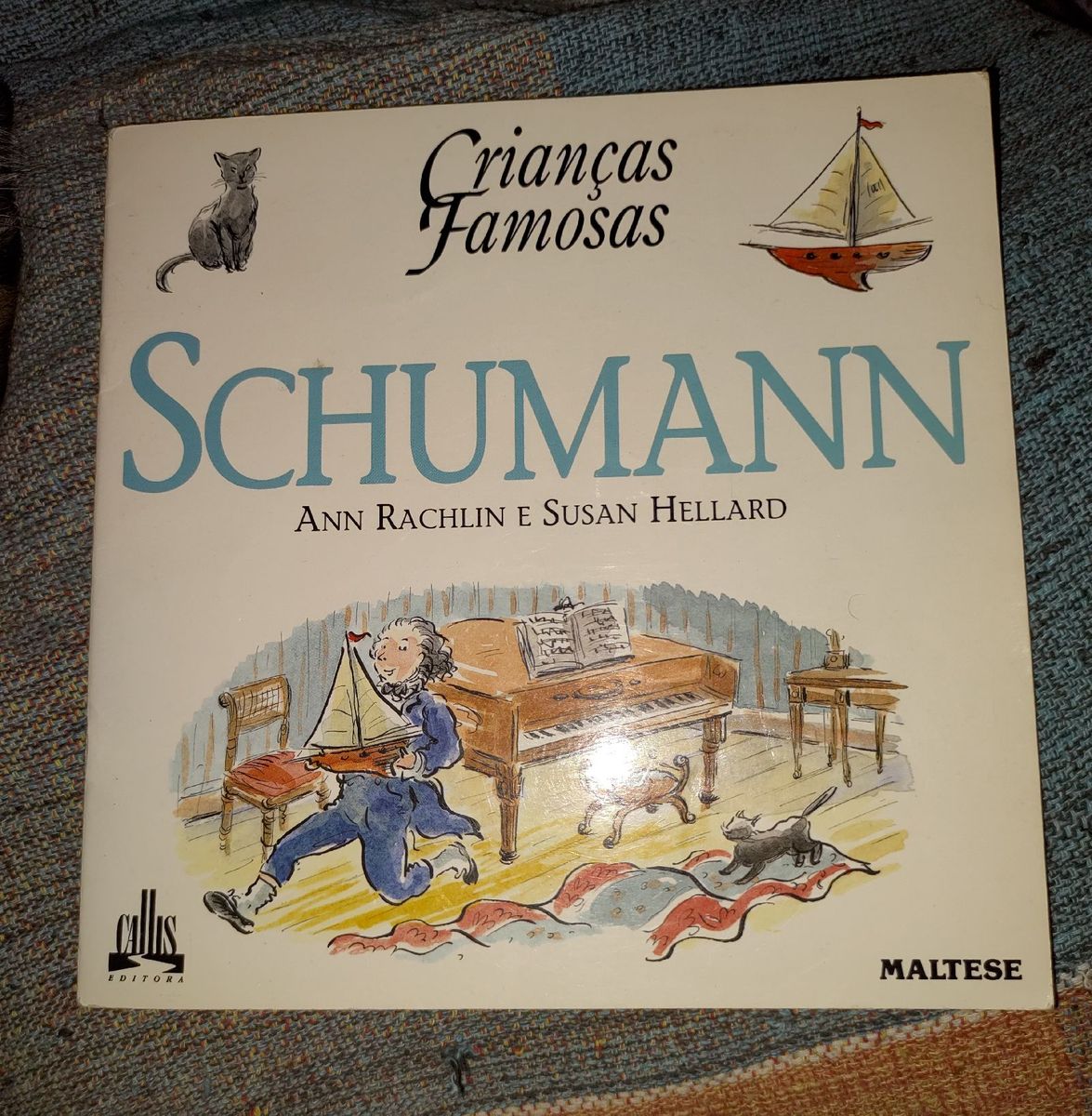 Livro Crianças Famosas Schumann Ann Rachlin Susan Hellard | Livro Usado ...