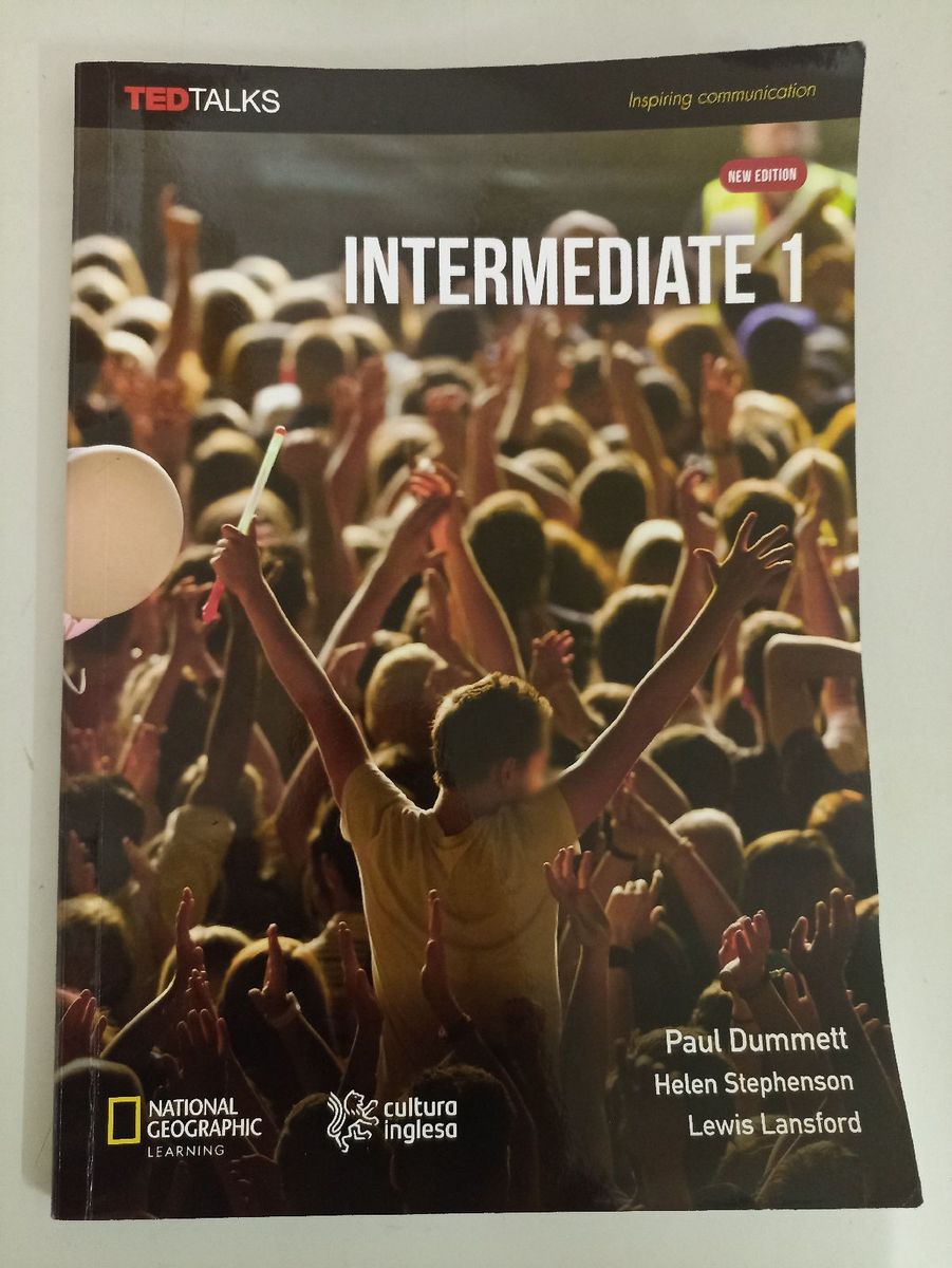 Livro Cultura Inglês - Intermediate 1 | Livro Cultura Inglesa Usado 95934051 | enjoei