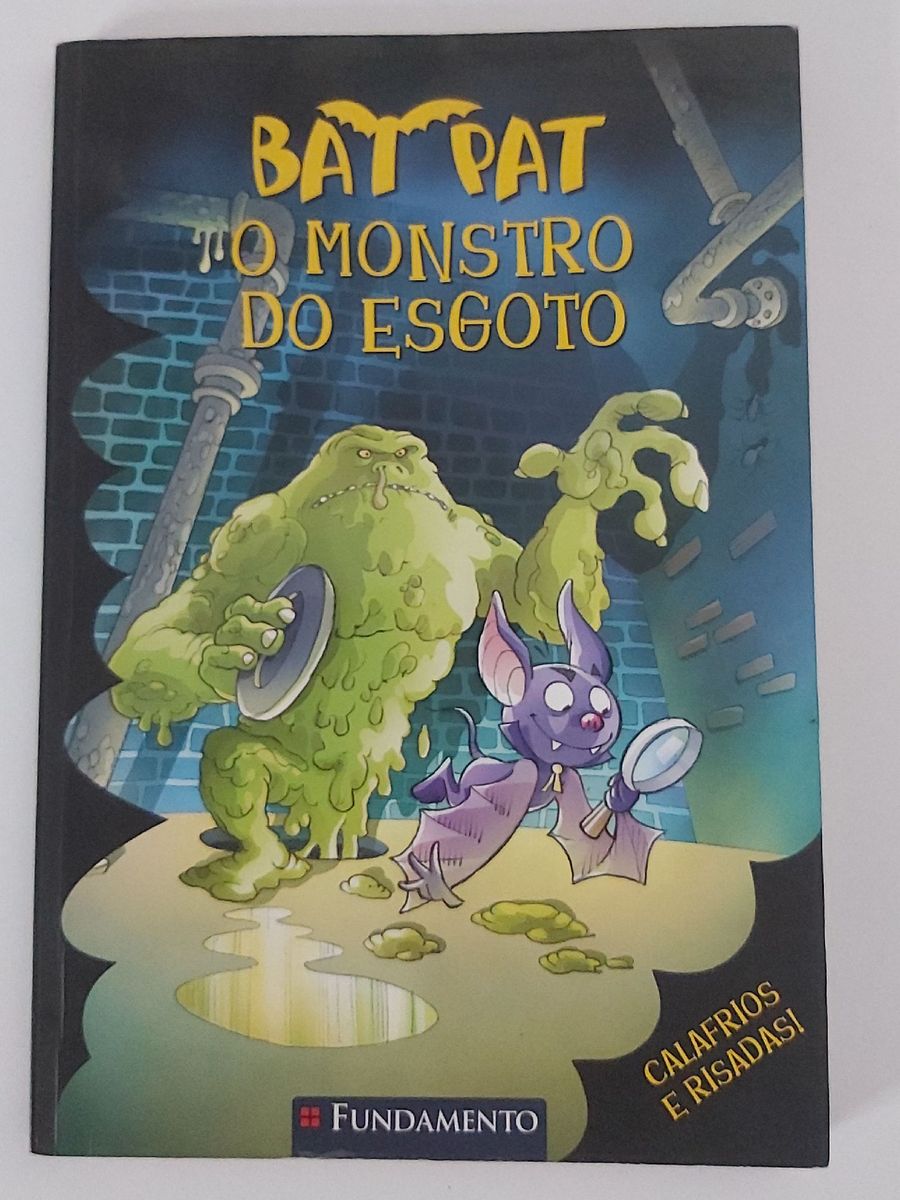 Livro da Coleção Bat Pat O Monstro do Esgoto | Livro Fundamento Usado ...