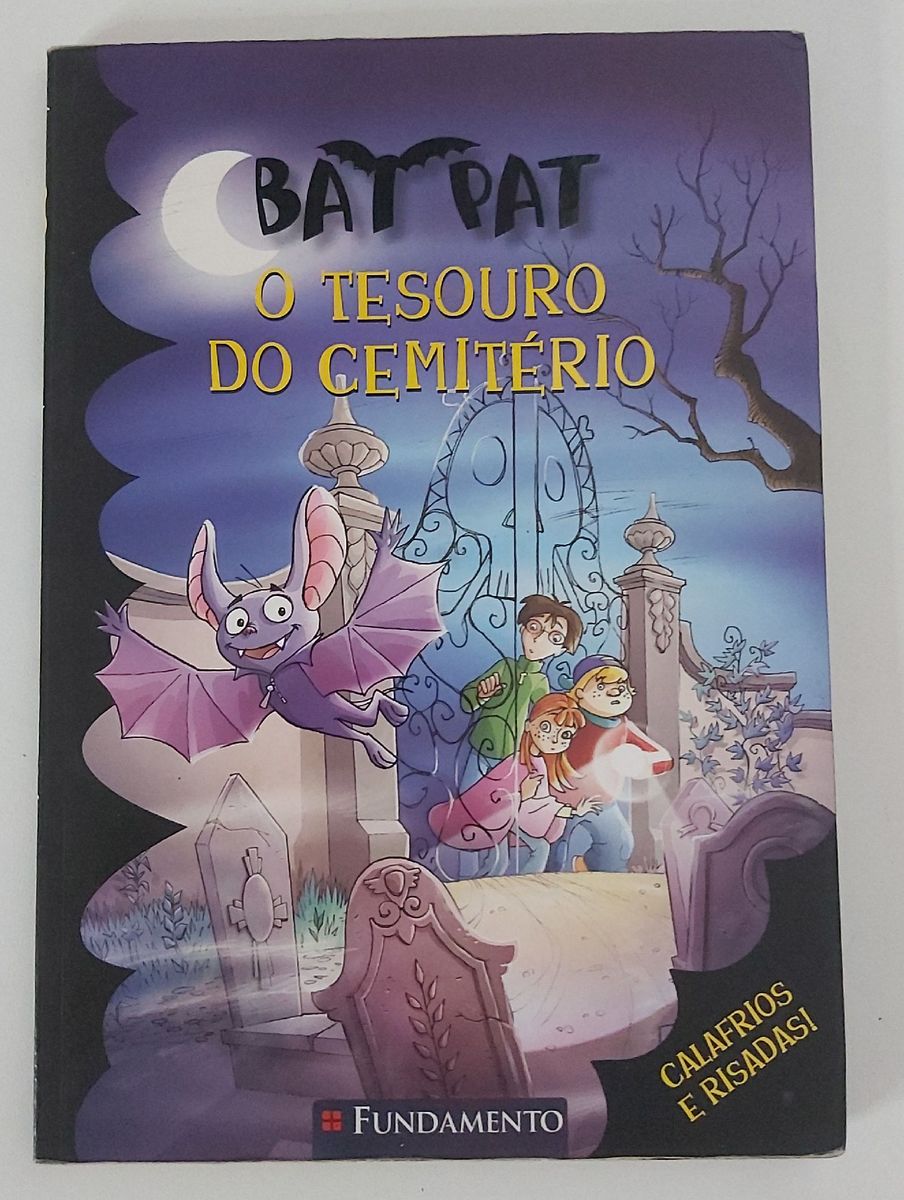 Livro da Coleção Bat Pat O Tesouro do Cemitério | Livro Fundamento ...