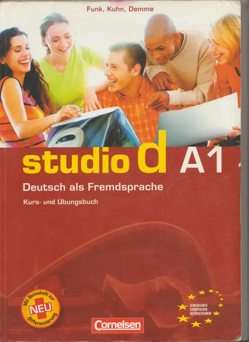 Livro de Alemão Studio D A1 | Livro Cornelsen Usado 76565120 | enjoei