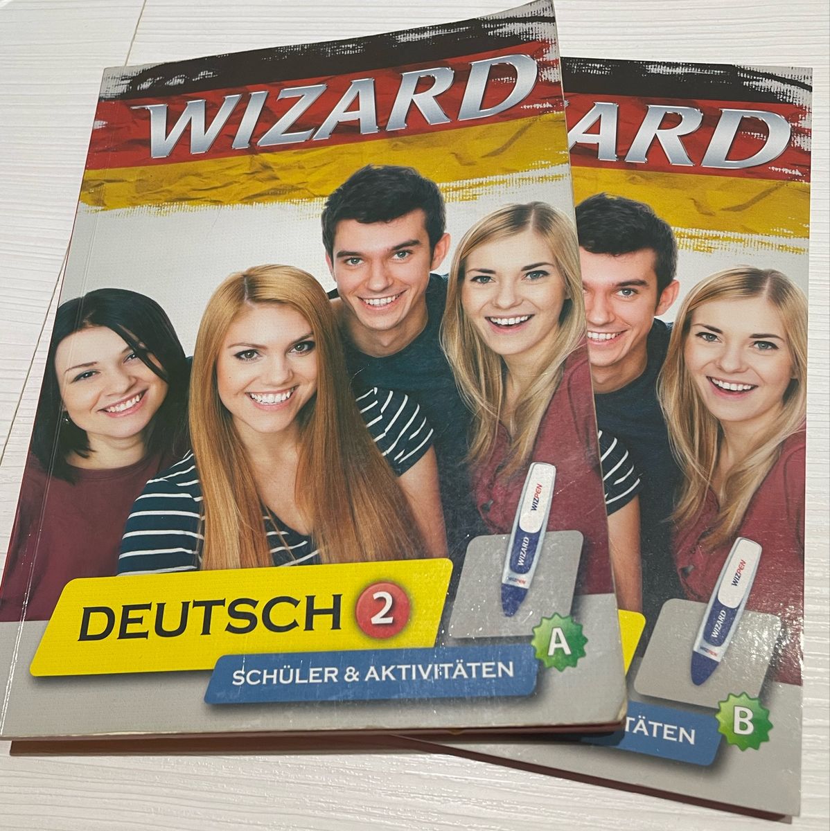 Livro de Alemão Wizard a e B | Livro Wizard Usado 76704323 | enjoei