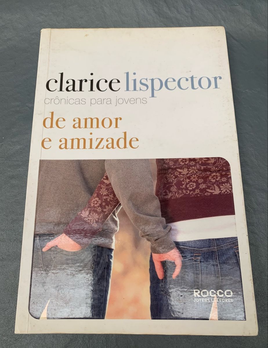 Livro de Amor a Amizade Clarice Lispector | Livro Rocco Usado 77745510 | enjoei
