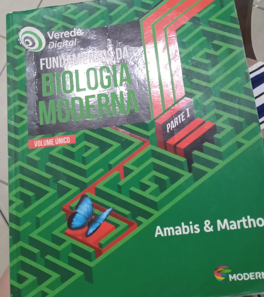 Livro de Biologia 1° Ano do em - Vereda Digital (moderna) | Livro ...