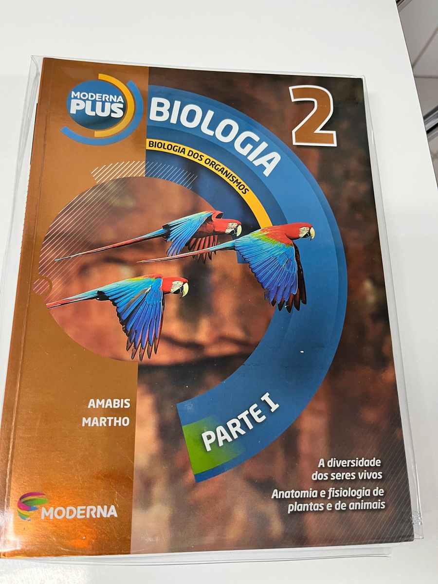 Livro de Biologia | Livro Editora Moderna Usado 82775525 | enjoei