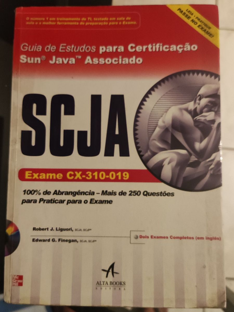 Livro de Certificação Java Scja | Livro Alta Books Usado 67881054 | enjoei