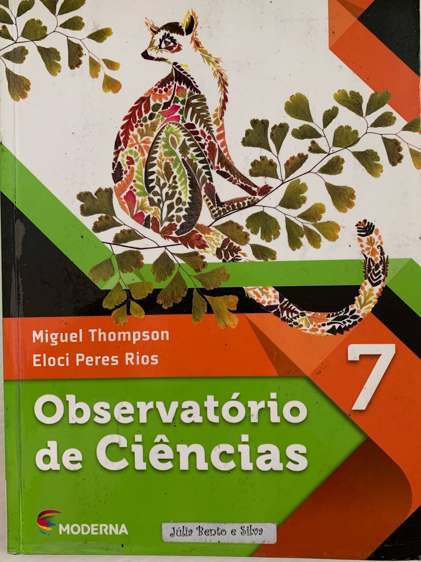 Livro de Ciências 7 Ano | Livro Editora Moderna Usado 74745365 | enjoei