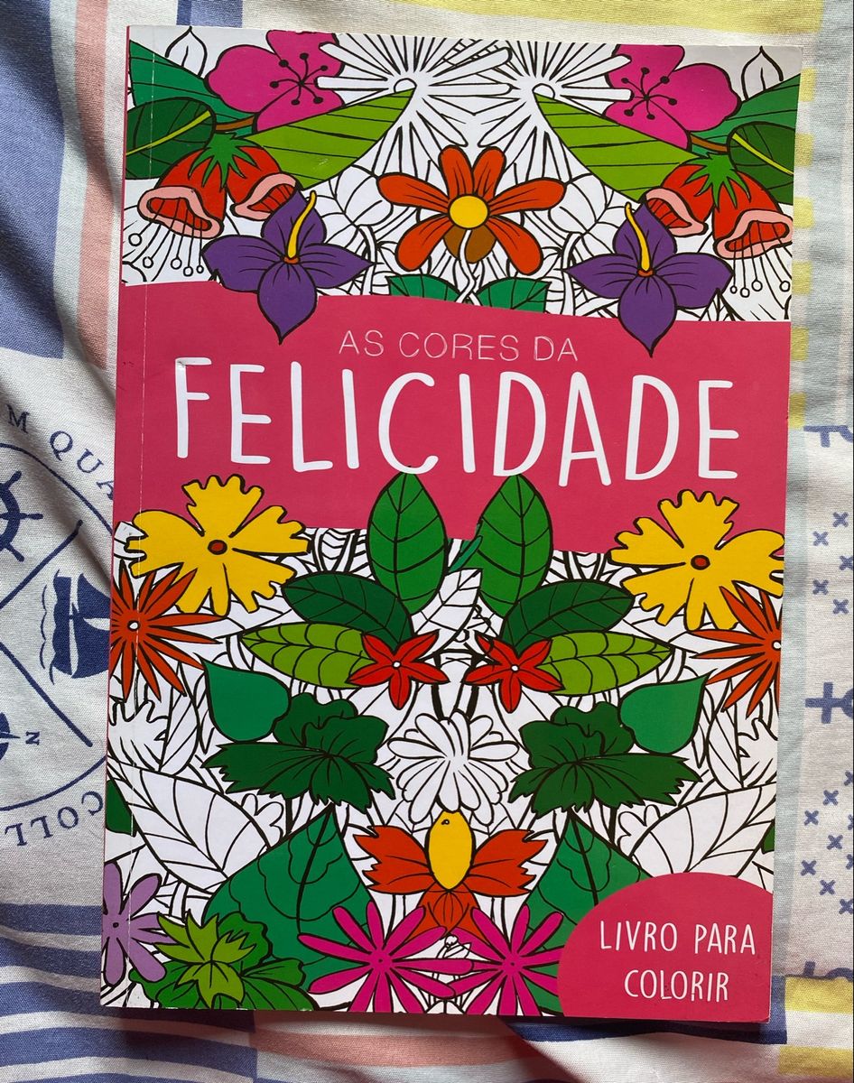 Livro de Colorir Cores da Felicidade Ciranda Cultural | Livro Ciranda ...