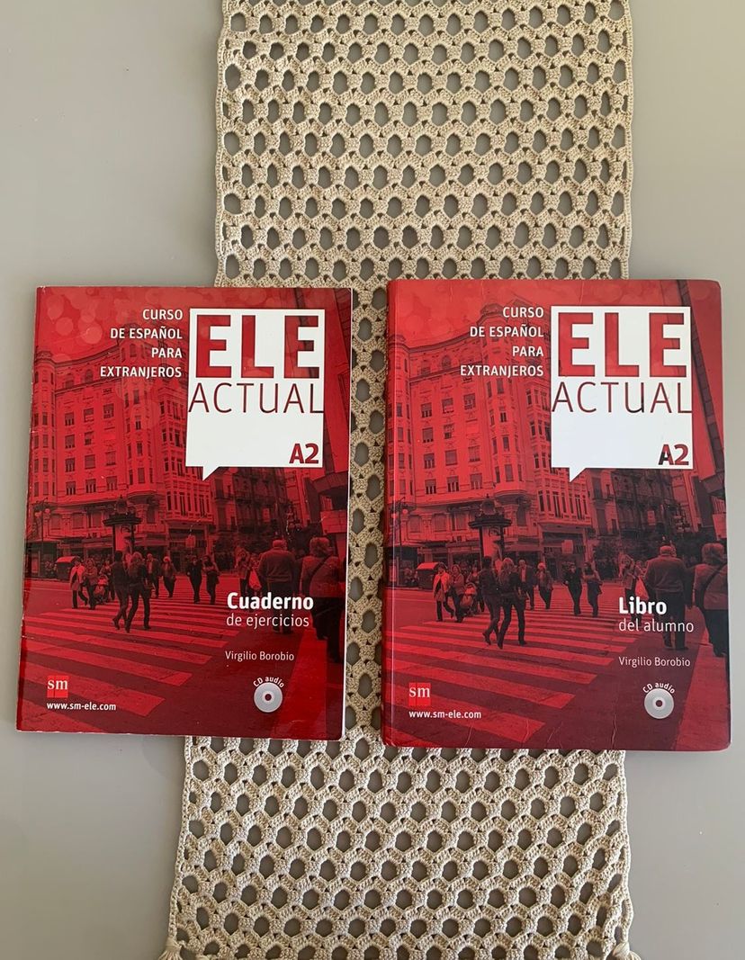 Livro de Espanhol Ele Actual A2 | Libro Del Alumno + Caduerno de ...