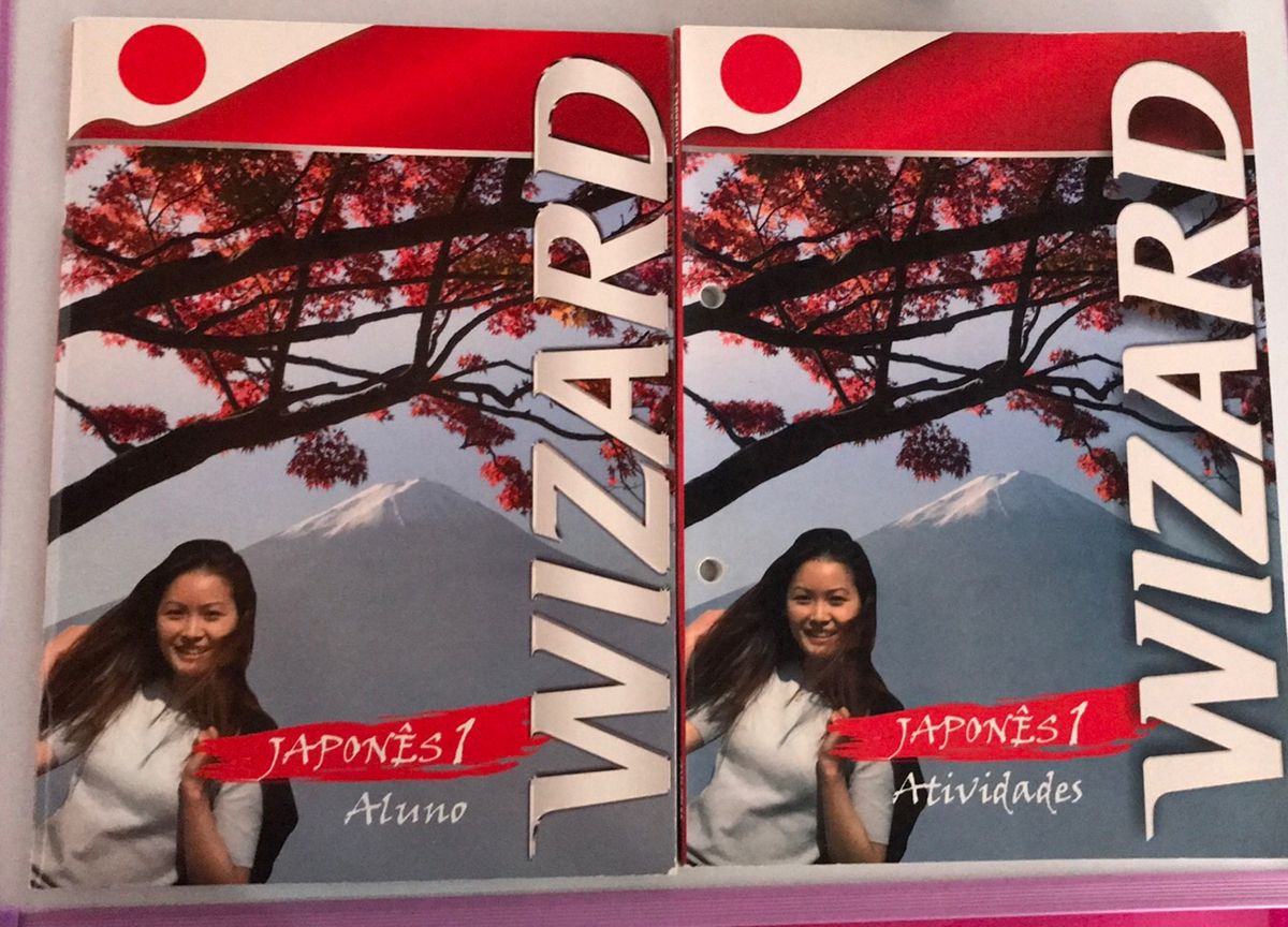 Livro de Estudo Japonês 1 da Escola Wizard | Livro Wizard Usado 79542610 | enjoei