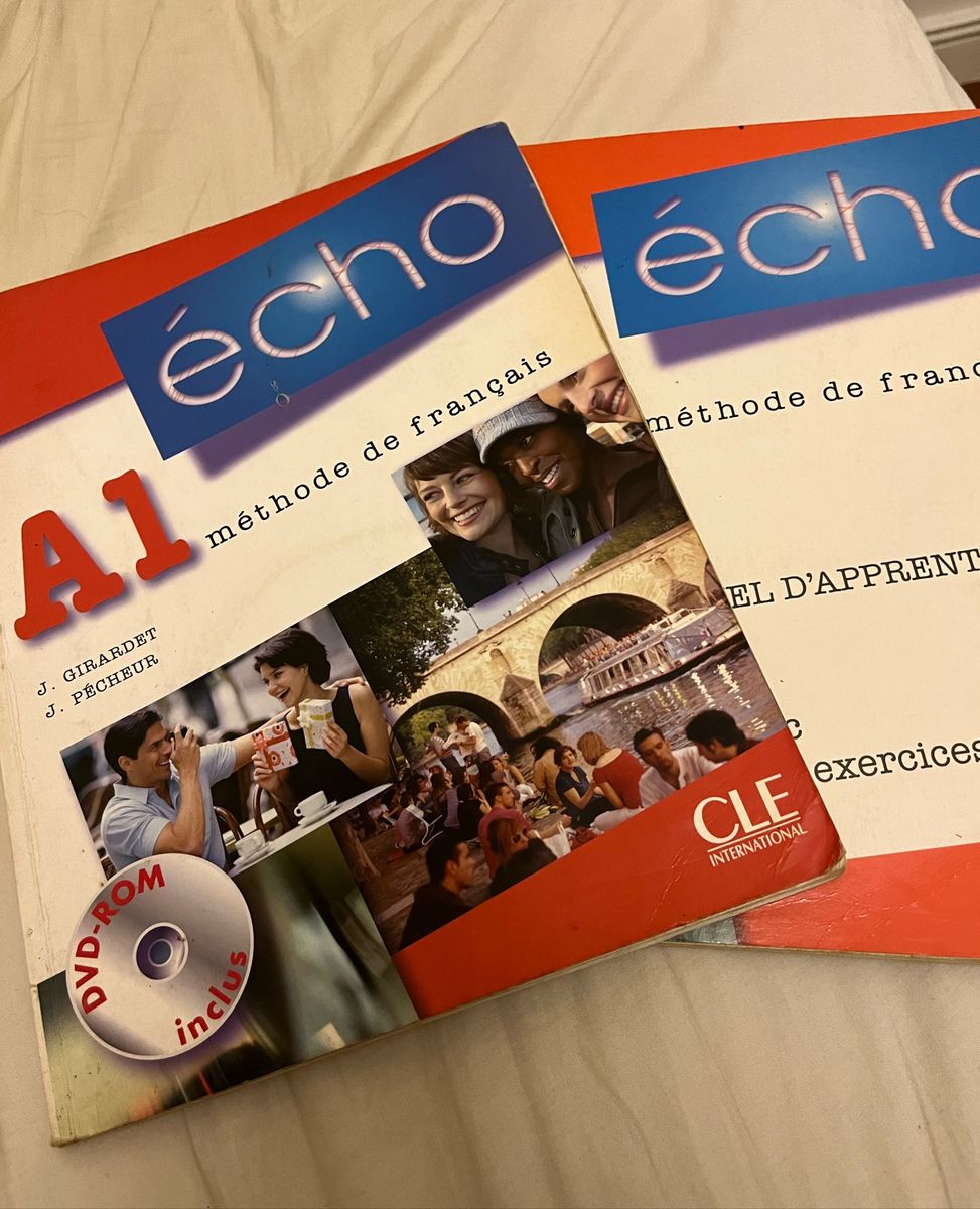 Livro de Francês Écho A1 | Livro écho A1 Usado 74521730 | enjoei