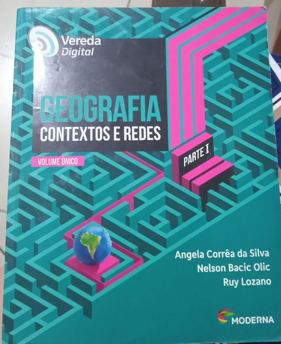 Livro de Geografia 1° Ano do em - Vereda Digital (moderna) | Livro ...