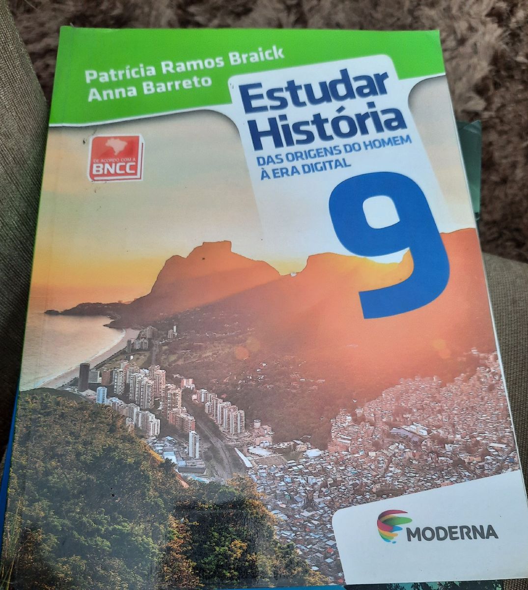 Livro de História 9 Ano | Livro Moderna Usado 64716132 | enjoei