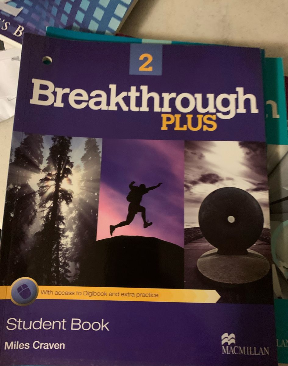 Livro de Inglês Breakthrough Plus 2 | Livro Macmillan Nunca Usado ...