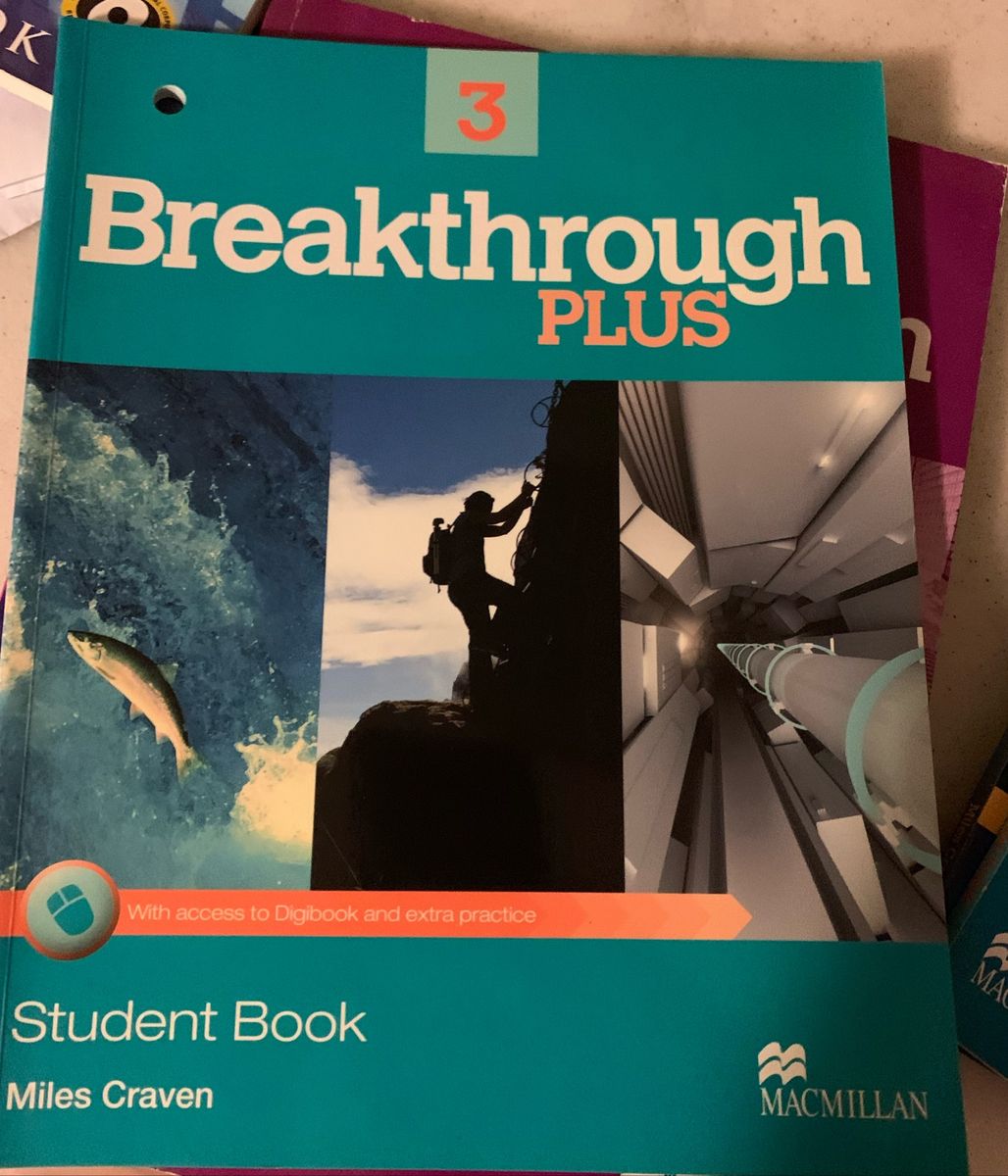 Livro de Inglês Breakthrough Plus 3 Novo | Livro Macmillan Nunca Usado ...