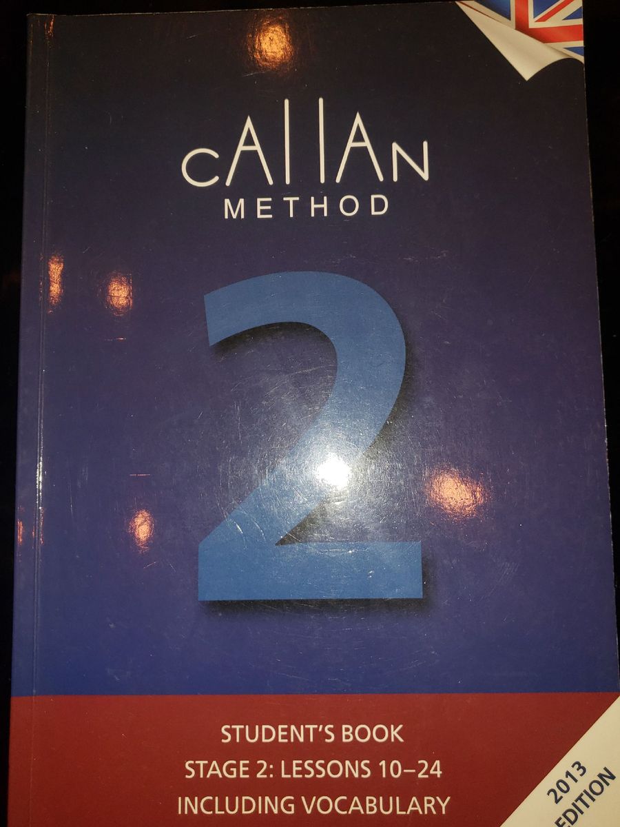 Livro de Ingles Callan Method 2 | Livro Callan Method Usado 69088769 | enjoei