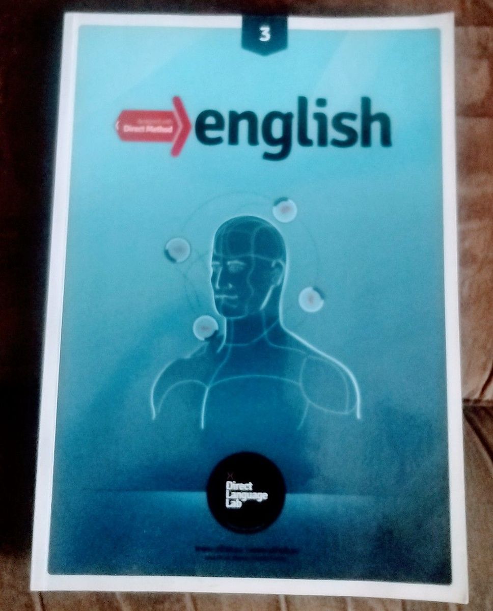 Livro de Inglês Direct Language Lab | Livro Direct Method Usado ...