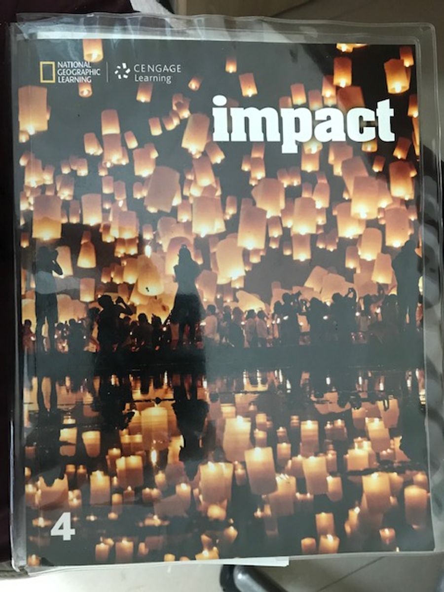 Livro de Inglês Impact 4 - Student's Book (level 4) | Livro National ...