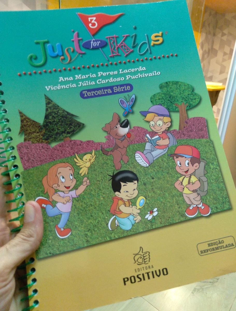 Livro de Inglês "just For Kids 3" para O Aluno | Livro Positivo Nunca ...