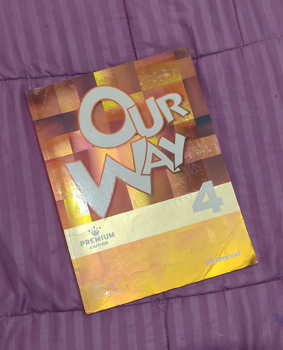 Livro de Inglês Our Way 4 Premium Edition Richmond | Livro Our Way ...