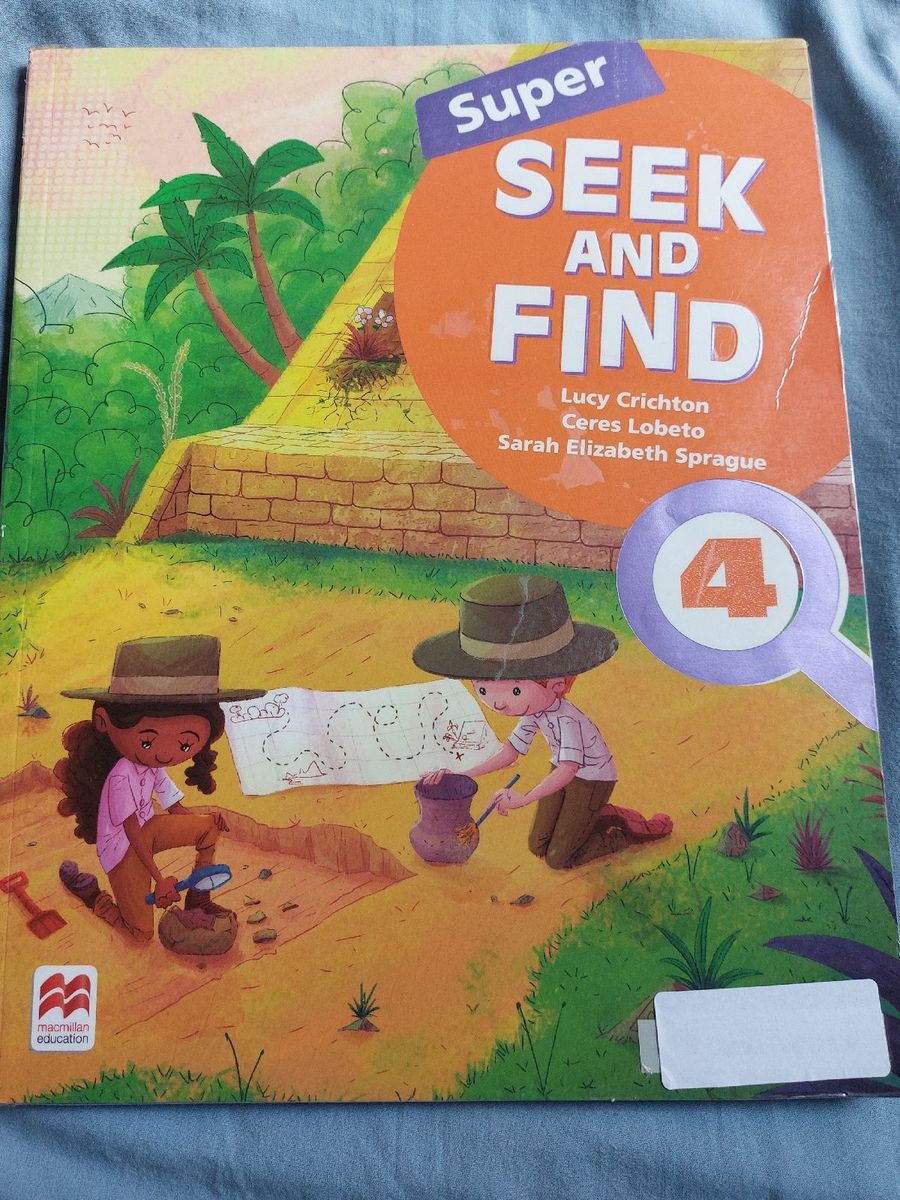 Livro de Inglês Super Seek And Find 4 | Livro Editora Macmilan Usado ...