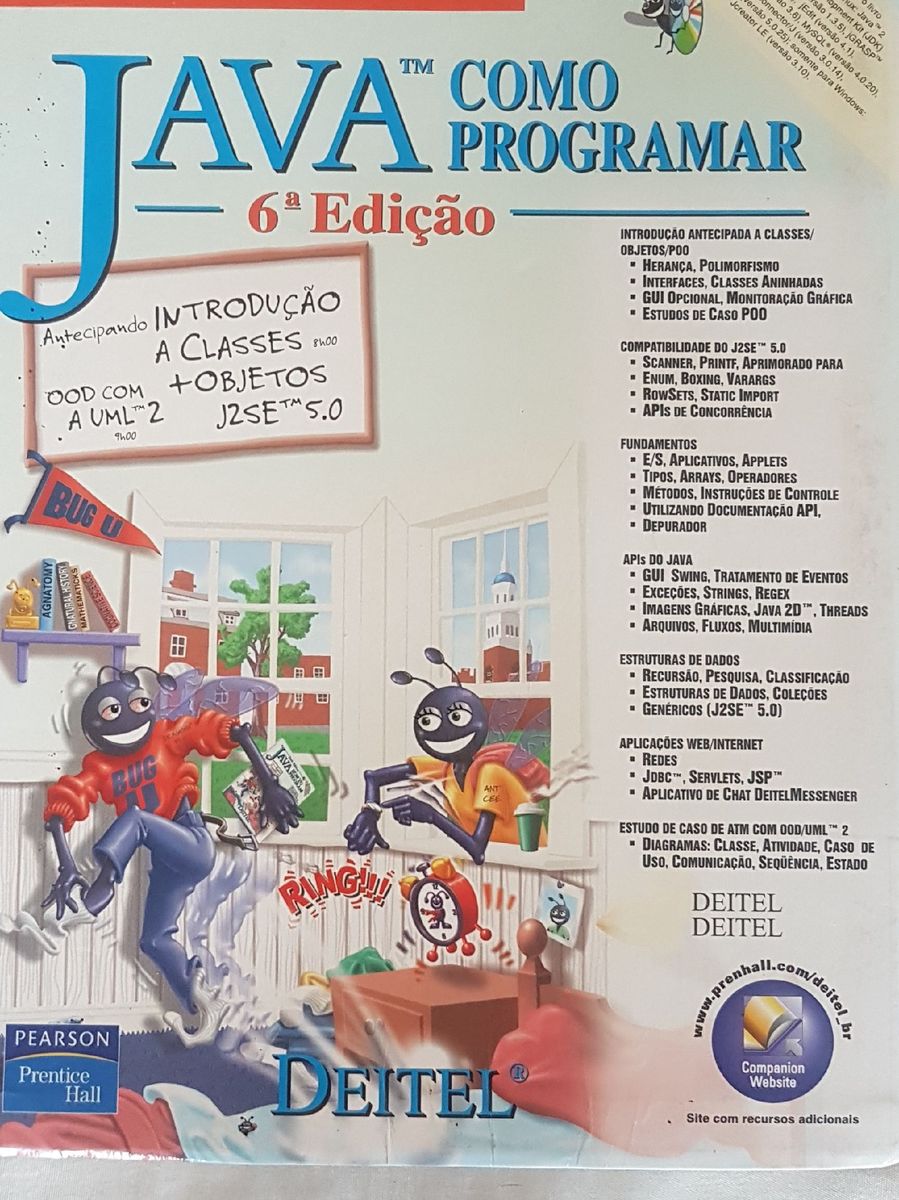 Livro de Java Como Programar 6 Edição | Livro Pearson Usado 40854641 ... Livro de Java Como Programar 6 Edição | Livro Pearson Usado 40854641 ...