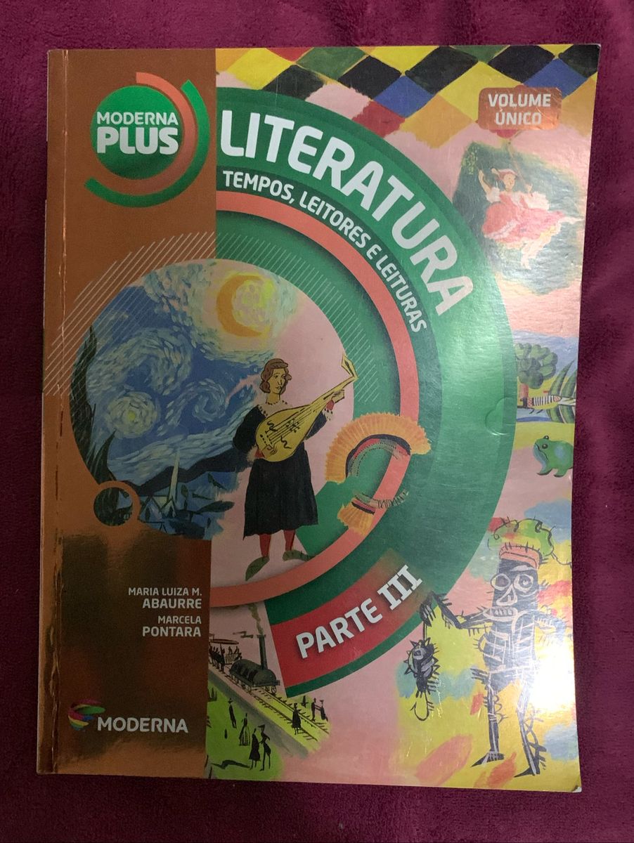 Livro de Literatura Editora Moderna Plus | Livro Nunca Usado 72694609 ...