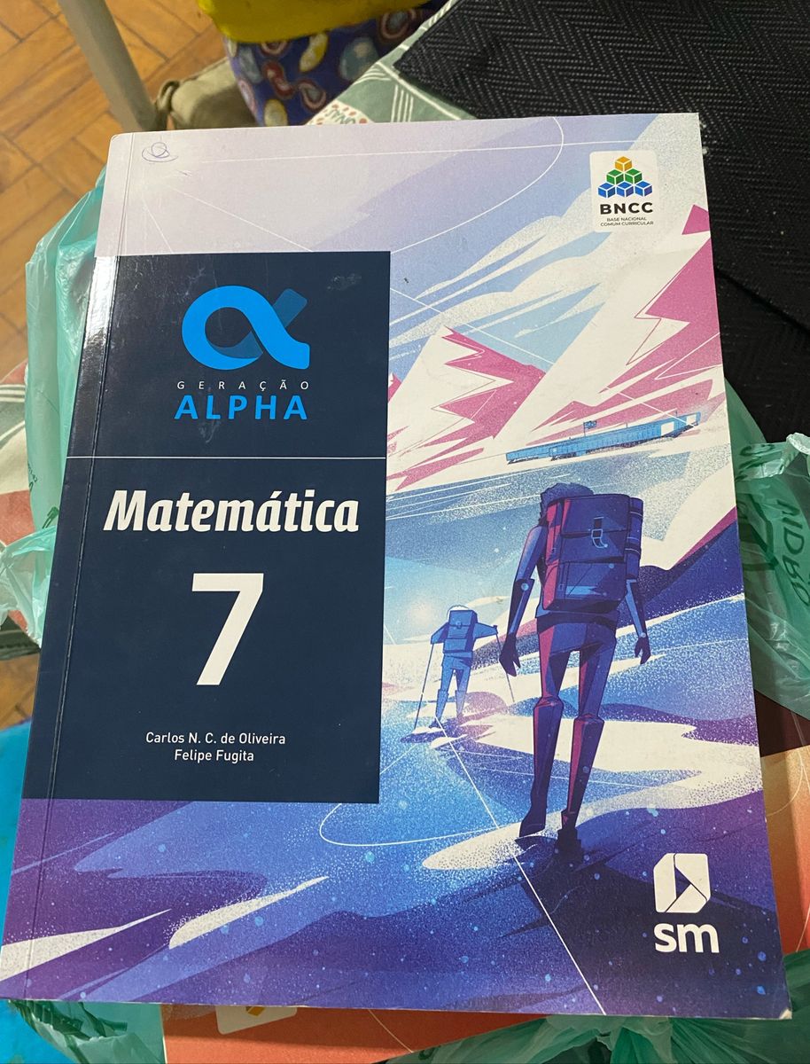 Livro de Matemática Geração Alpha 7 | Livro Usado 68338987 | enjoei