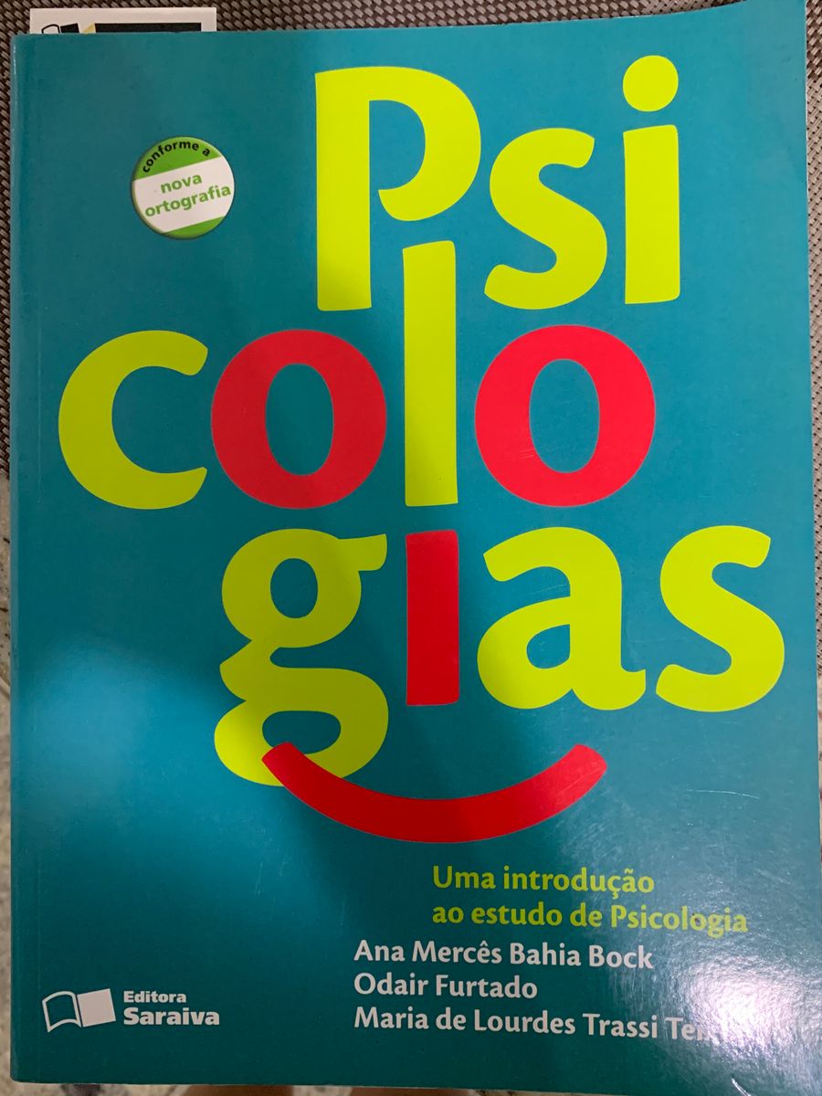 Livro de Psicologia: Psicologias - Uma Introdução Ao Estudo de ... Livro de Psicologia: Psicologias - Uma Introdução Ao Estudo de ...