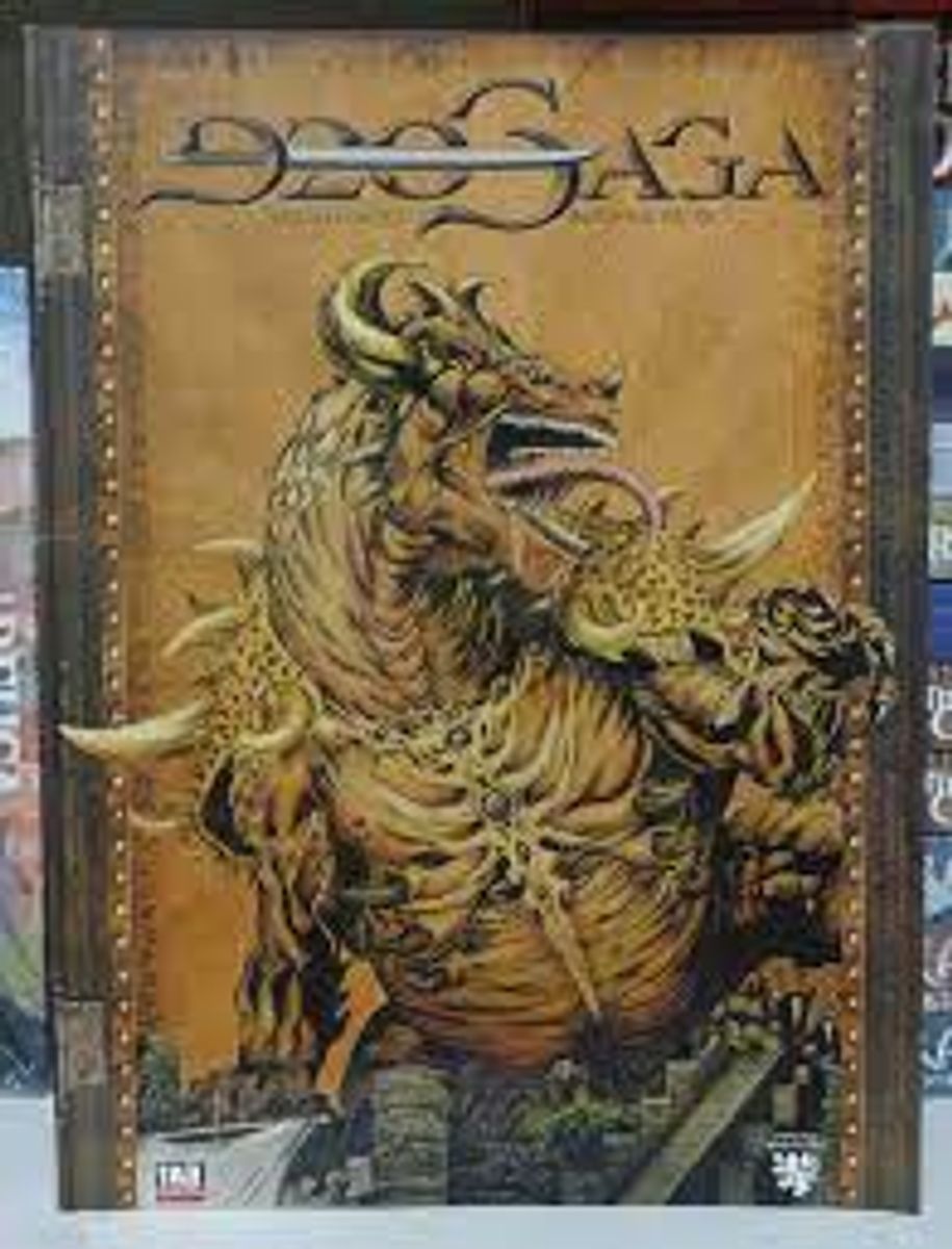 Livro de Rpg D20 Saga | Jogo de Tabuleiro Manticora Nunca Usado 99733105 | enjoei