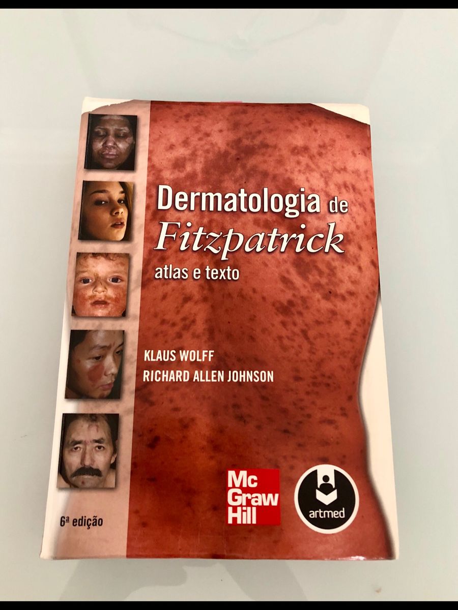 Livro Dermatologia Fitzpatrick | Livro Dermatologia Fitzpatrick Usado ...