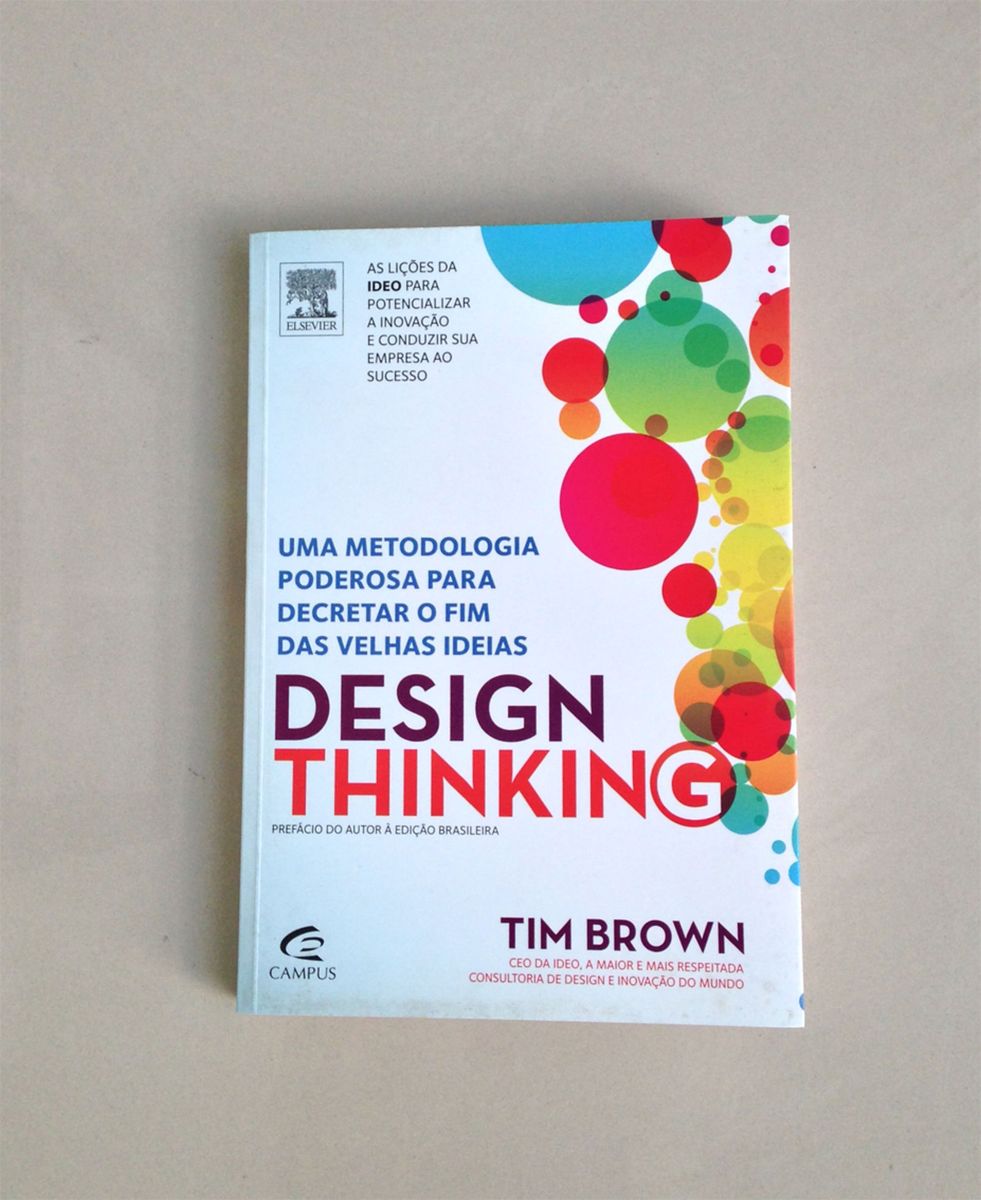 Livro Design Thinking - Tim Brown | Livro Editora Campus Usado 1076755 ...