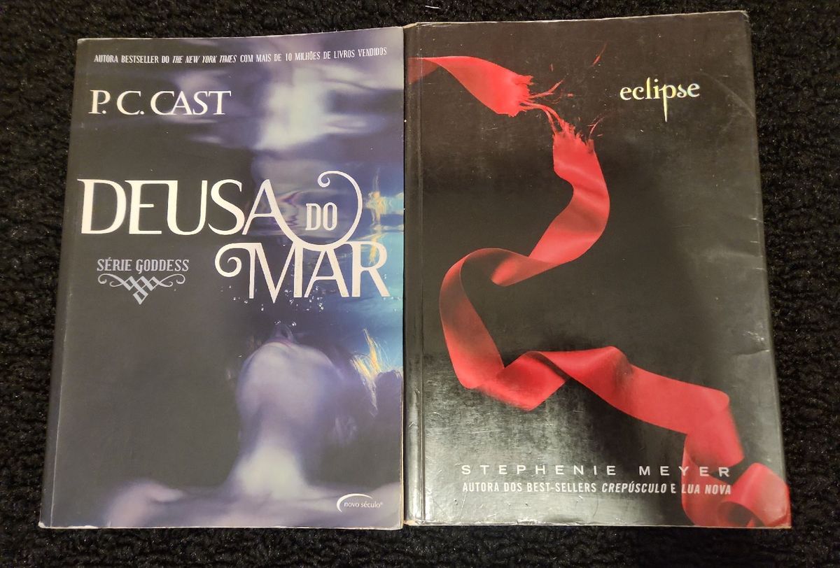 Livro Deusa do Mar + Eclipse + Os Sete + Silêncio | Livro Usado 88147407 | enjoei