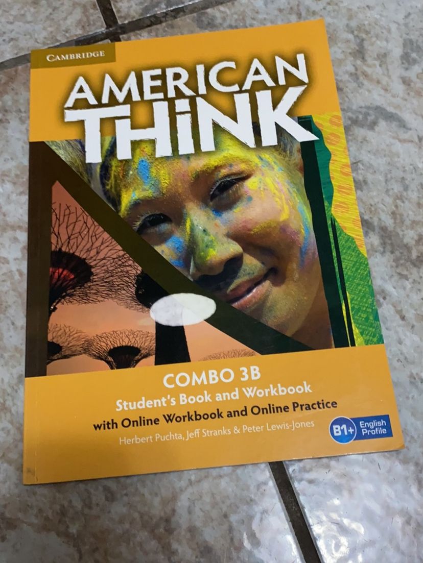 Livro Didático American Think Students Book 3 | Livro Cambrige Usado ...