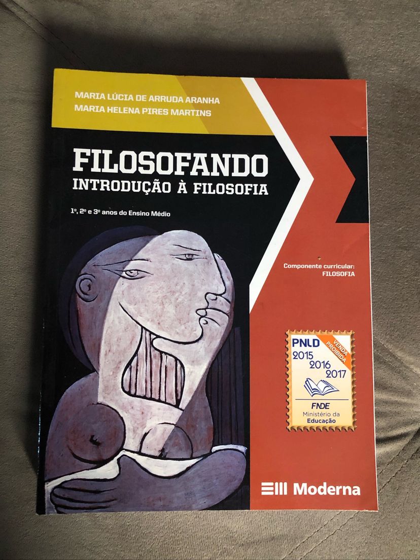 Livro Didático - Filosofando: Introdução À Filosofia, Volume Único ...