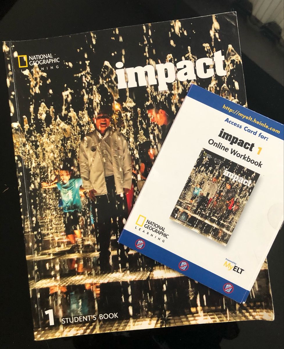 Livro Didático Impact 1 Students Book With Online Workbook | Item ...