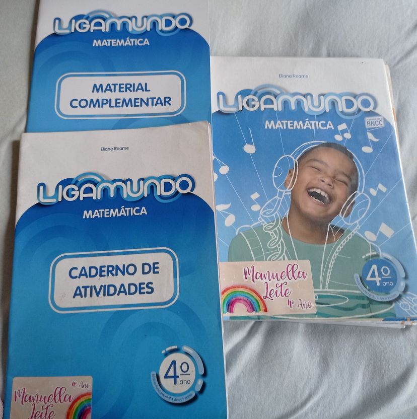 Livro Didático Ligamundo Matemática 4 Ano, com Caderno de Atividades e Complementar | Item ...