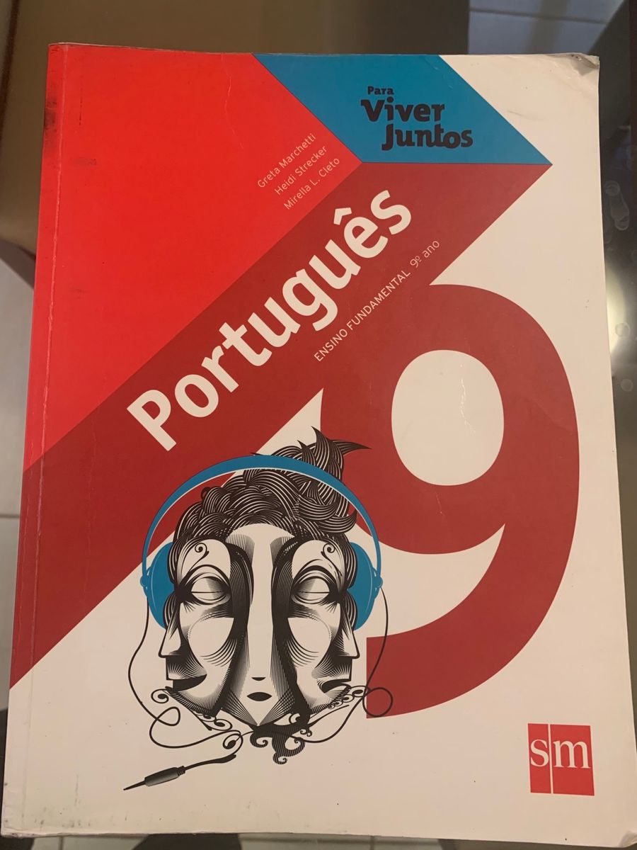 Livro Didático Português Para Viver Juntos 9 Ano Livro Edições Sm