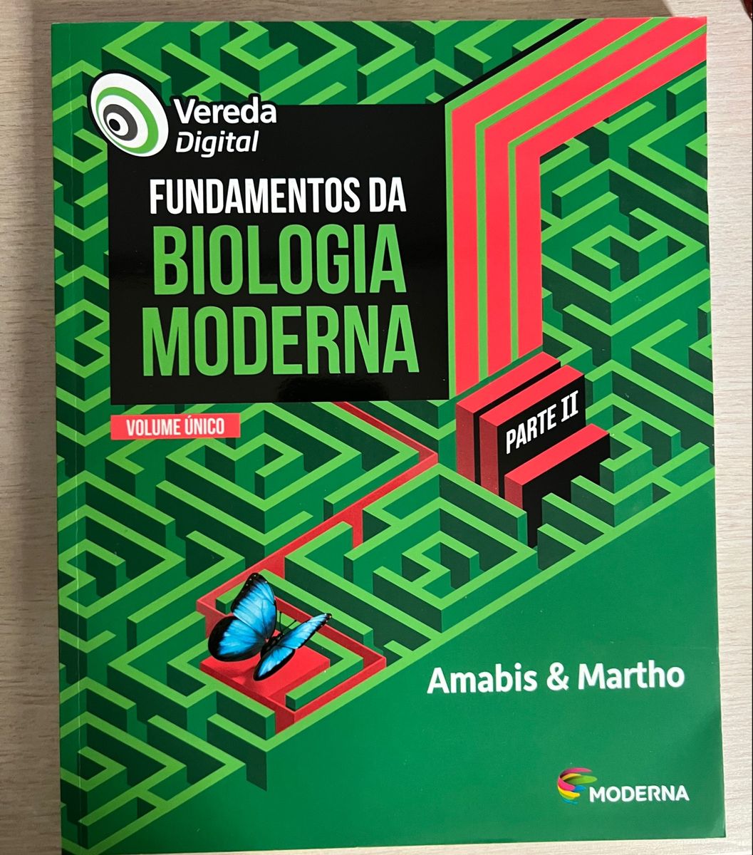 Livro Didático Vereda Digital, Moderna: Fundamentos da Biologia Moderna ...