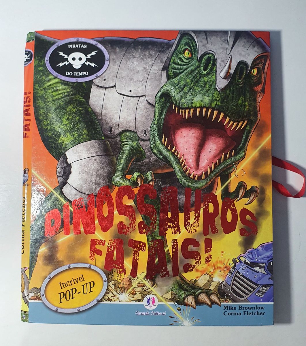 Livro Dinossauros Fatais! - 3d Incrível Pop-up | Livro Ciranda Cultural ...