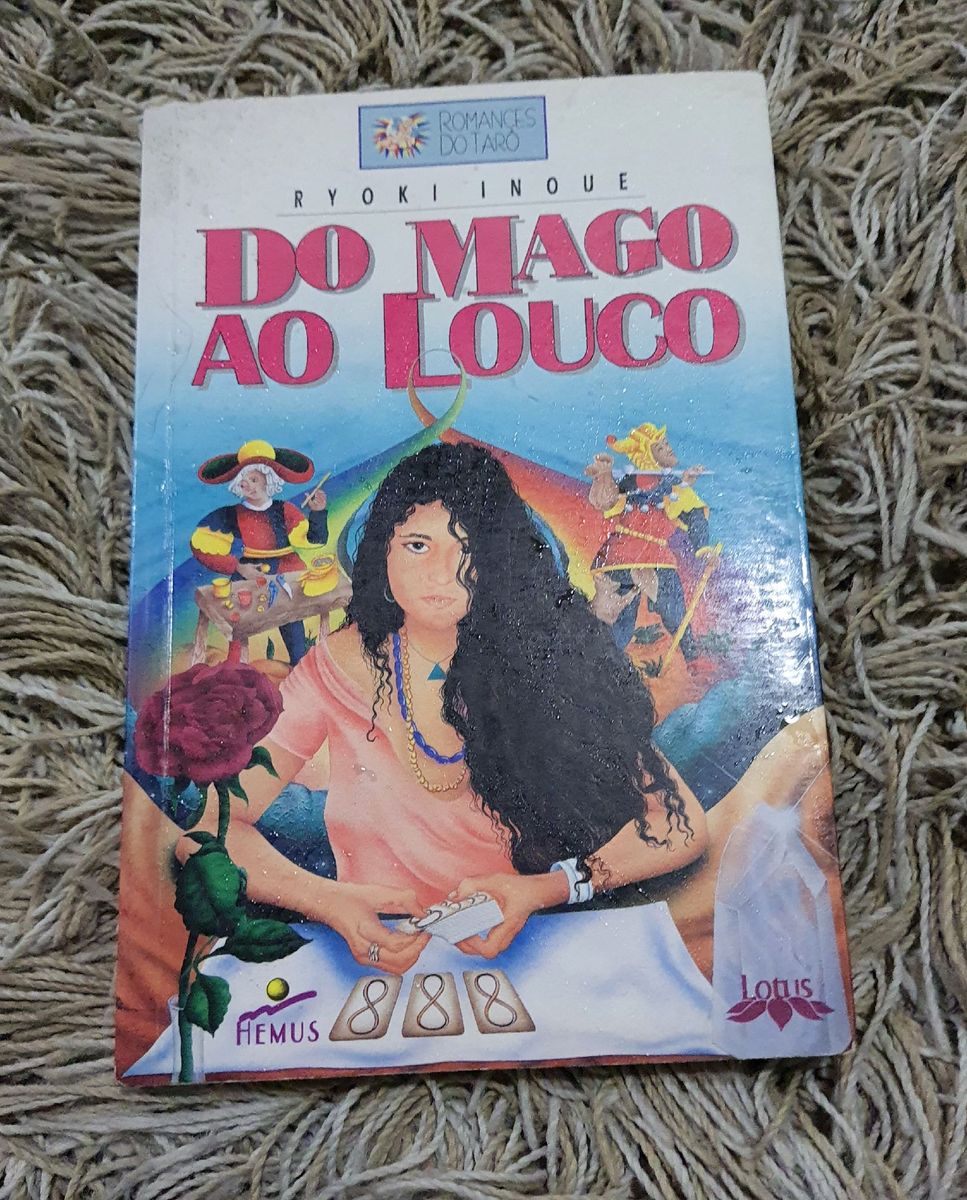 Livro do Mago Ao Louco - Ryoki Inoue | Livro Usado 73442787 | enjoei