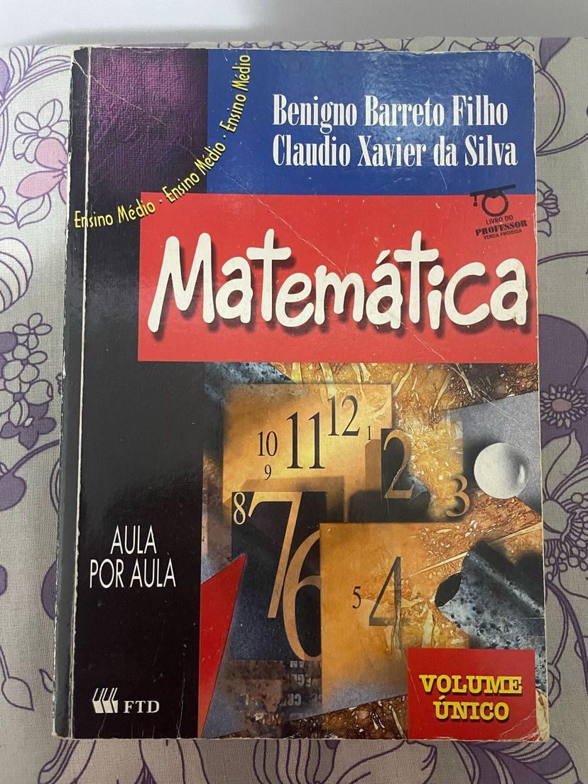 Livro do Professor de Matemática Ensino Médio Volume Único | Livro ...