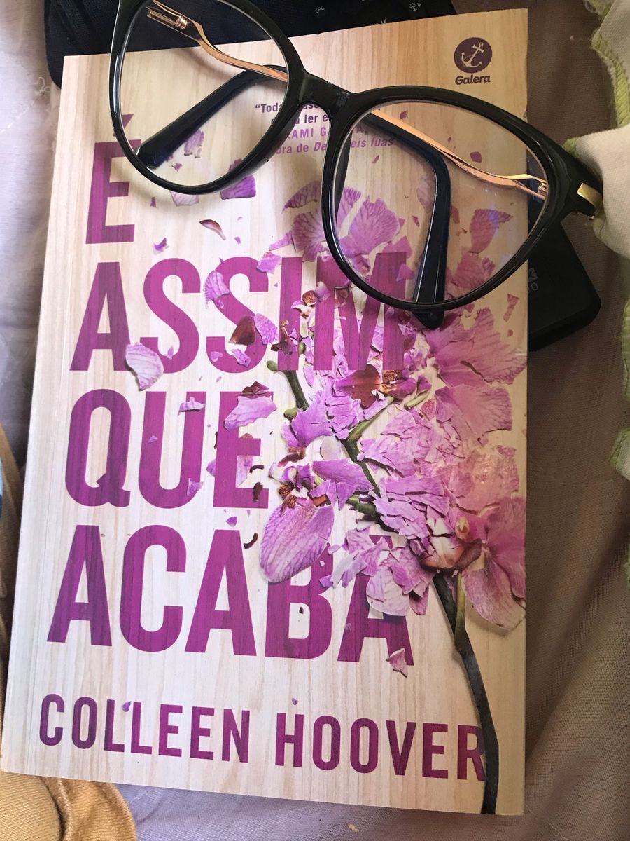 Livro: É Assim Que Acaba Autora: Colleen Hoover | Livro Usado 73820462 ...