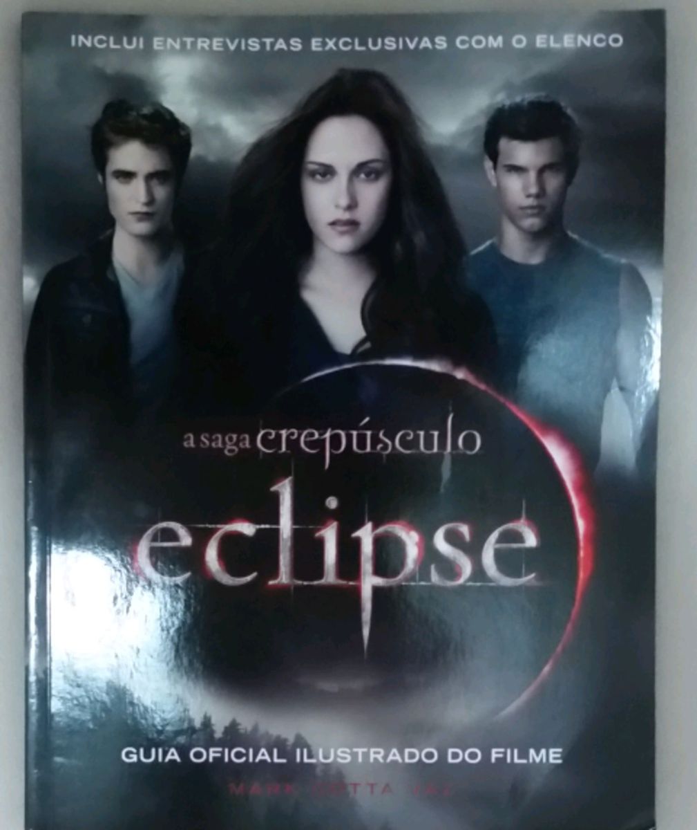 Livro Eclipse - a Saga Crepúsculo - Guia Oficial Ilustrado do Filme | Livro Usado 19067267 | enjoei