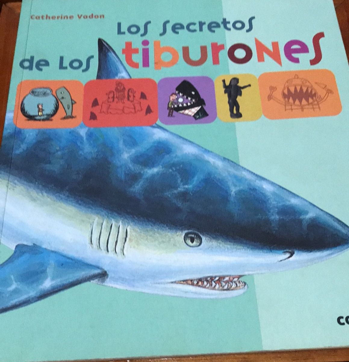 Livro em Espanhol Los Secretos de Los Tiburones | Livro Combel Usado ...