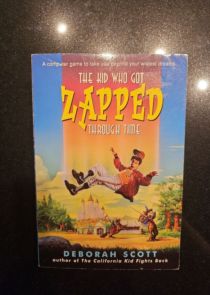 Livro em Inglês Infanto Juvenil The Kid Who Got Zapped Through Time ...