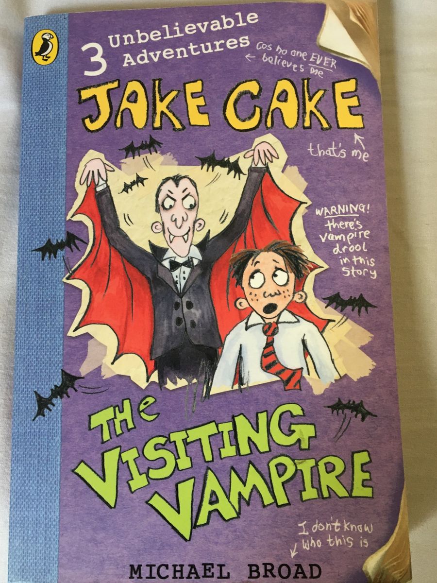 Livro em Inglês - Jake Cake: The Visiting Vampire | Livro Editora ...
