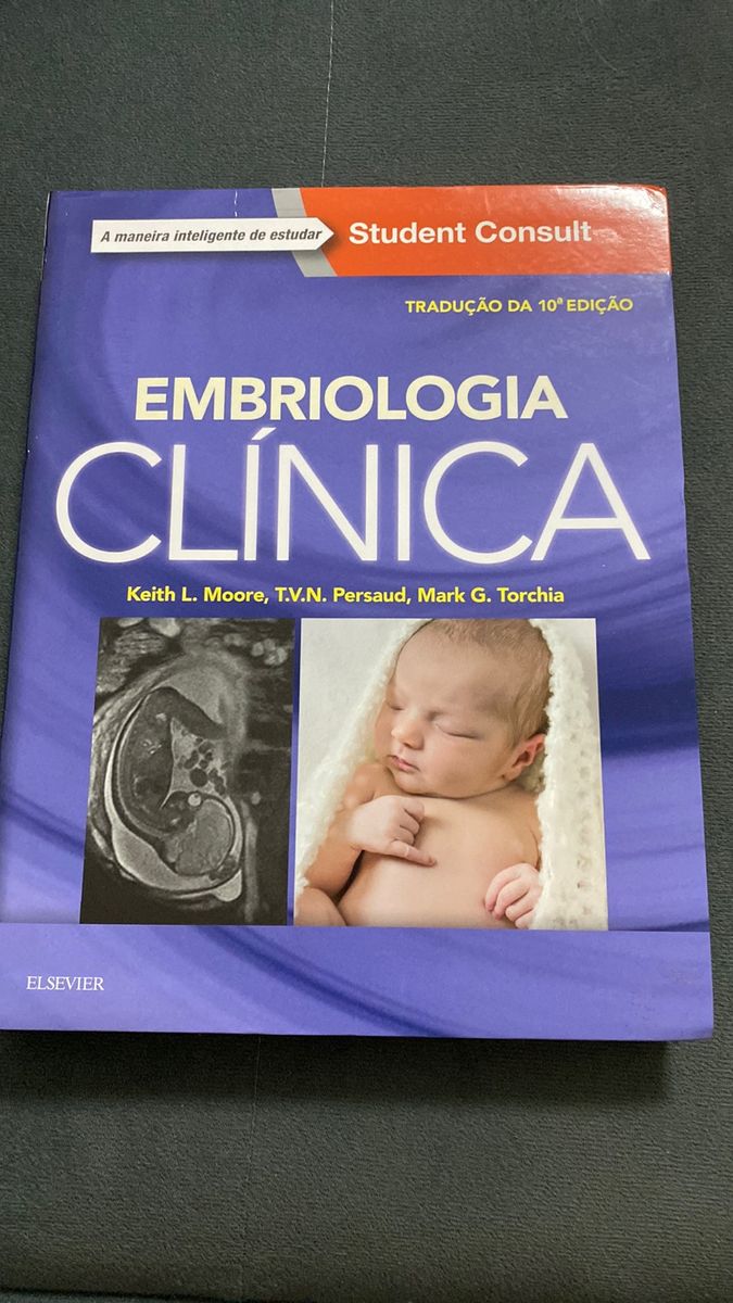 Livro Embriologia Clínica | Livro Elsevier Usado 84611395 | enjoei