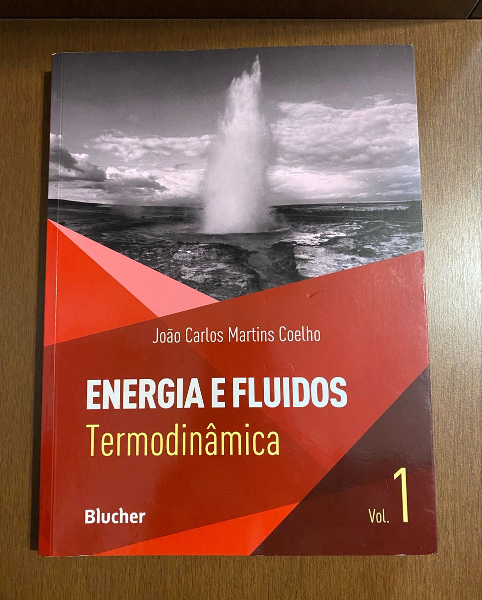 Livro Energia e Fluidos Termodinâmica Vol 1 | Livro Blucher Usado ...