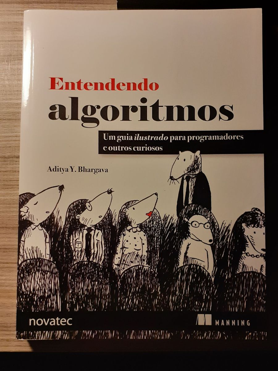 Livro Entendendo Algoritmos Livro Novatec Usado 67621596 Enjoei